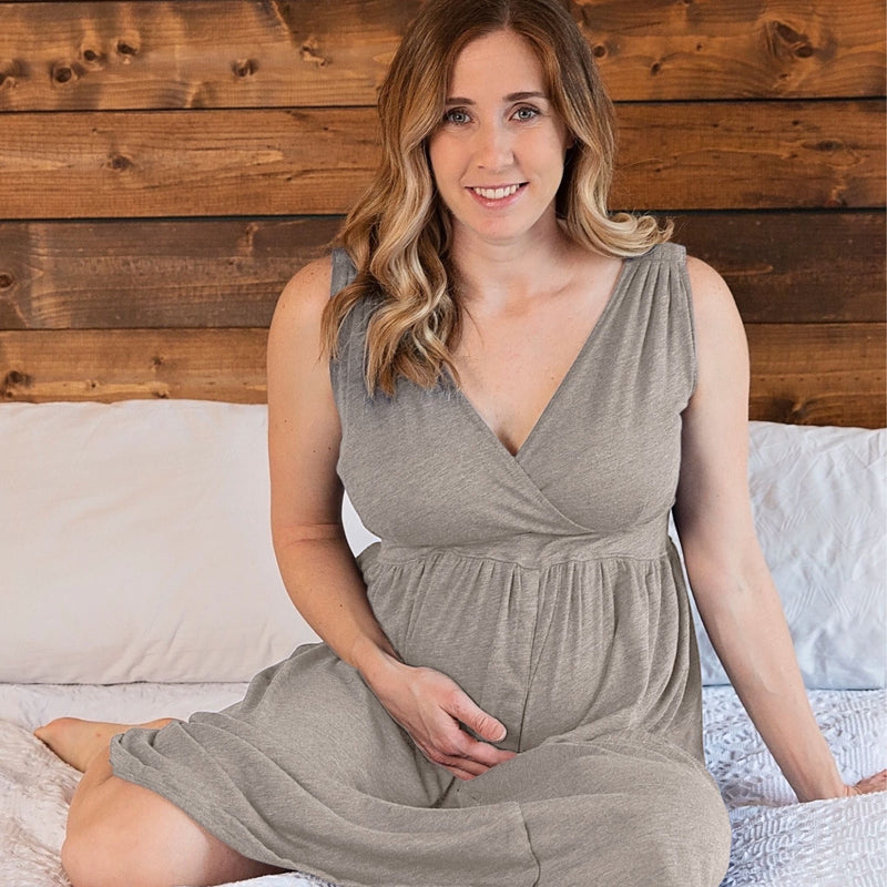 Dressed to Deliver 3-in-1 Labor and Delivery Gown + Nursing - Dressed ...